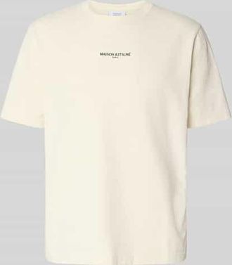 Maison Kitsun&eacute; Regular Fit T-Shirt aus Baumwolle