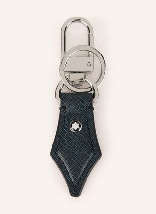 Montblanc Saffiano-Schl&uuml;sselanh&auml;nger Sartorial blau