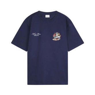 Filling Pieces Supper T-shirt - - Tops - Herren - Blau - M