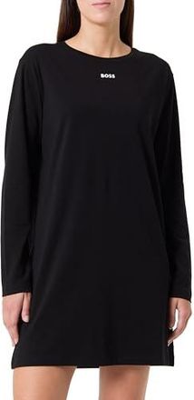 BOSS Boss Ci_Sleepshirt 10257812 01 Robe de Nuit, Noir, XS Femmes