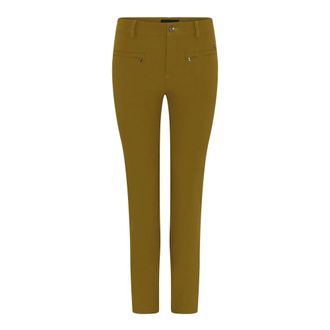 C.Ro Schmal geschnittene Hose - - Trousers - Damen - Braun - XS