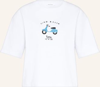 Darling Harbour Darling Harbour T-Shirt Mit Schmuckperlen weiss