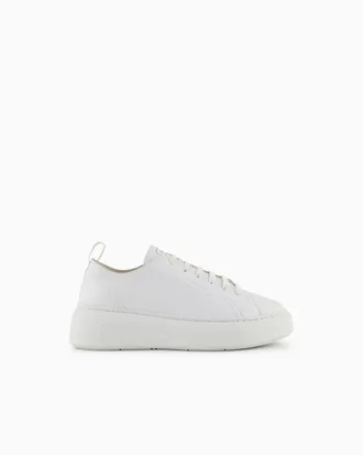 A|X Armani Exchange Damen The Super Sneaker, Optisch weiß, 39.5 EU
