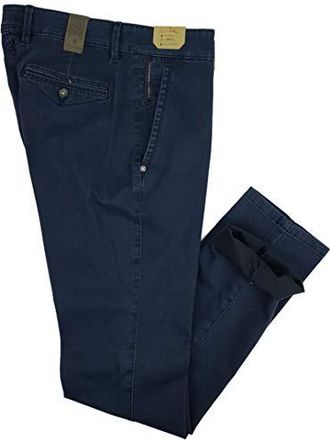 Sea Barrier Pantalon dhiver pour homme, élégant, classique, taille haute élasticité. - Bleu - 44