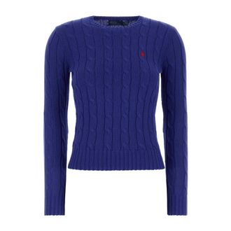 Polo Ralph Lauren Baumwollpullover - - Knitwear - Damen - Blau - M