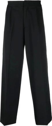 BONSAI Homme, Pantalons, Noir, Taille: M Straight Pantalons
