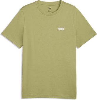 Puma T-shirt &agrave; petit logo Essentials Homme, V&ecirc;tements, Vert, M