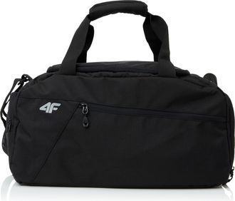 4F Bag U104 Umhängetasche Unisex Erwachsene, Deep Black, Tiefschwarz