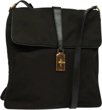 Prada Pre-owned Nylon sacs-prada - Femme - Pre-owned - Brun - Taille: ONE Size