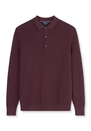 Olymp Langarm-Poloshirt OLYMP Casual Strick, Polo langarm