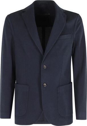 Circolo 1901 Homme, Vestes, Bleu, Taille: M Blazer G Dyed Oxfords