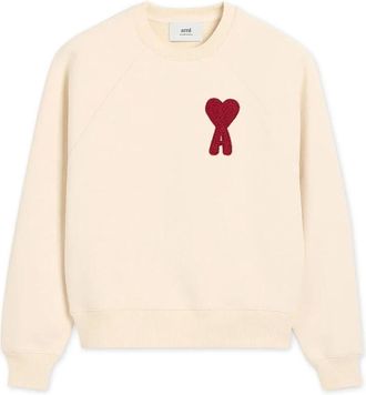 Ami Homme, Sweatshirts et sweats &agrave; capuche, Beige, Taille: XL Ami de Coeur SweaT-shirt