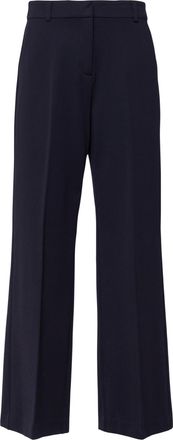 Comma Wide Leg-Hose aus weichem Jersey