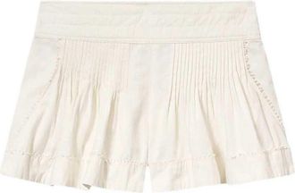 Isabel Marant Cybila short pliss&eacute;