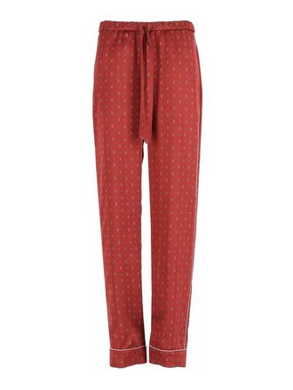 Forte_Forte Pantalons D&eacute;contract&eacute;s - Rouge Brun