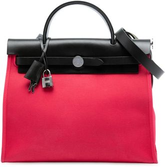 Herm&egrave;s Hobo Bags - Toile Herbag Zip 31 - Gr. unisize - in Gold - f&uuml;r Damen