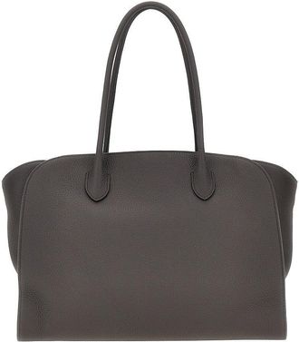 The Row Marlo 14 grained leather bag Woman One Size