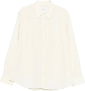 STUDIO NICHOLSON Homme, Chemises, Beige, Taille: M View Shirt