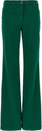 Etro Femme, Pantalons, Vert, Taille: W26 Cotton Pantalons