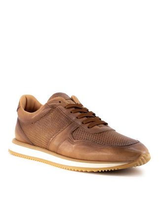 Rosso E Nero Herren Sneaker braun, cognac Glattleder
