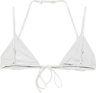 Frankies Bikinis Moon Bikini Top - Silver