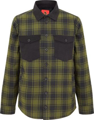 Luke Valley Hemdjacke f&uuml;r Herren, Brusttasche (Gr&uuml;n)