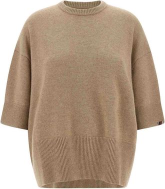 Extreme Cashmere Rundhalspullover - Beige