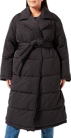 Vero Moda Luffa Ls Padded Coat S. Noos Manteau Tampon, Noir, L Femme