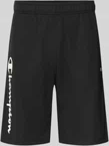 Champion Shorts mit Logo-Print und -Stitching