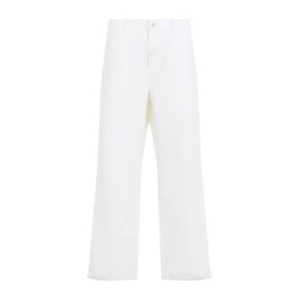 Carhartt Work in Progress Single Knee Pant - - Jeans - Herren - Wei&szlig; - W33