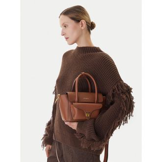 Coccinelle Handtasche Coccinelle T8A Coccinelledouble Beat E1 T8A 18 03 01 Braun