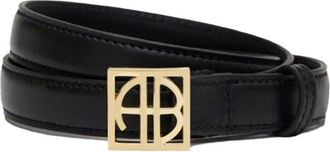 Anine Bing Femme, Accessoires, Noir, Taille: XS Ceinture Ab-Monogram