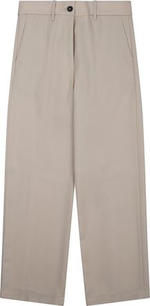Nine In The Morning Casual Hose - Wei&szlig;
