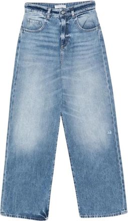 Icon Denim Los Angeles Femme, Jeans, Bleu, Taille: W25 Poppy Wide Leg Jeans