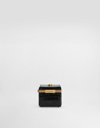 Dolce & Gabbana Eva Box Bag - Frau Schulter- Und Umh&auml;ngetaschen Schwarz Onesize