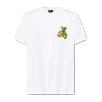 Paul Smith Bedrucktes T-Shirt - - Tops - Herren - Wei&szlig; - L