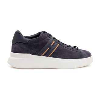 Hogan H580 Appliqu&eacute; Sneakers - - Shoes - Herren - Blau - 44 EU