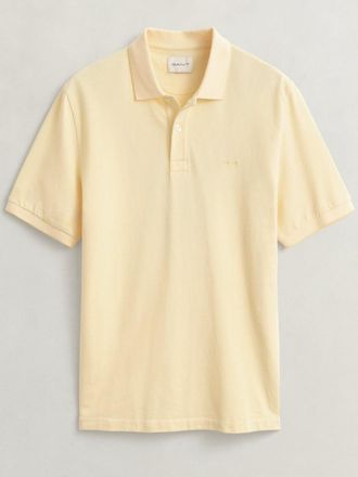 GANT Piqu&eacute;-Poloshirt aus Baumwolle mit tonaler Struktur in