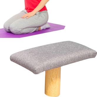 Generic Meditationsbank in Knieposition - Meditations- und Yoga-Bank zum Knien aus Holz, Gebet in kniender Position