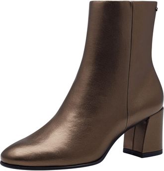 Tamaris Damen Absatzstiefelette Blockabsatz Vegan; BRONCE, EU 41