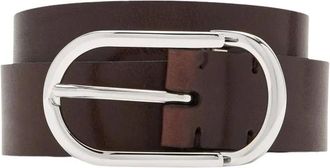 Brunello Cucinelli Ceinture en cuir de veau pull-up - Homme - Accessoires - Brun - Taille: 100 CM