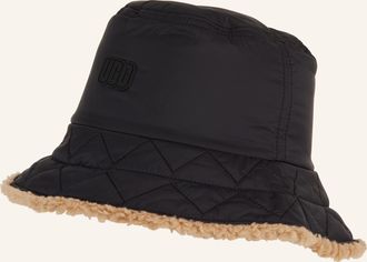 UGG Bucket-Hat Zum Wenden schwarz