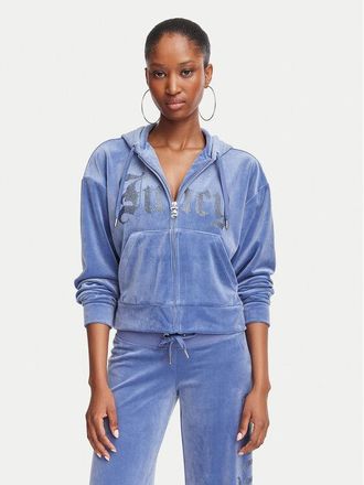 Juicy Couture Sweatshirt Old Gothic JCWAS226333 Blau Slim Fit