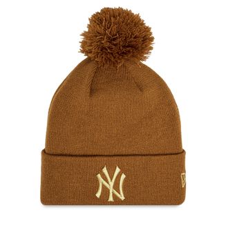 New Era M&uuml;tze New Era Wmns Metallic Pom Nyy 60364286 Braun