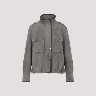 Brunello Cucinelli Brunello Cucinelli Suede Jacket