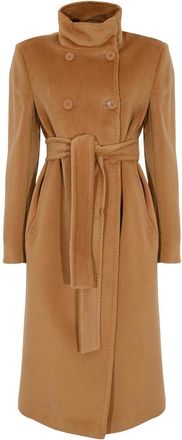 Max Mara Knielanger Mantel - Camel