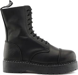 Grinders Bottes derby de sécurité à bout en acier ACS noir pour hommes, Noir, 41 EU