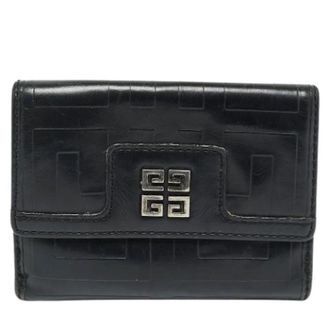 Givenchy Pre-owned Leder Portemonnaie - - Pre-owned - Damen - Schwarzk - ONE SIZE