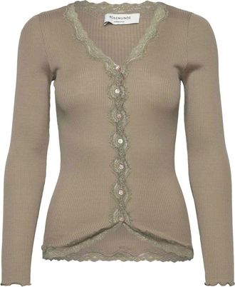 Rosemunde Femme, Pulls, Vert, Taille: 36 FR Cardigans
