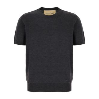 Valentino Garavani Herren, Strickwaren, Grau, LGr&ouml;&szlig;e